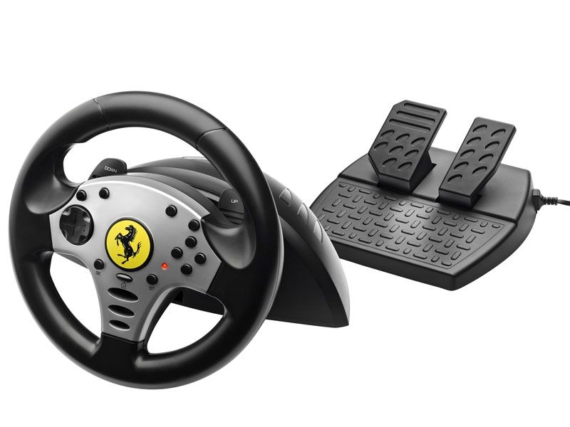 Thrustmaster - Ferrari Challenge Racing Wheel with Pedals (PS3 and PC ...