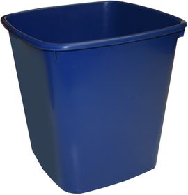 Bantex Waste Paper Bin 20 Litre Square - Blue | Shop Today. Get it ...