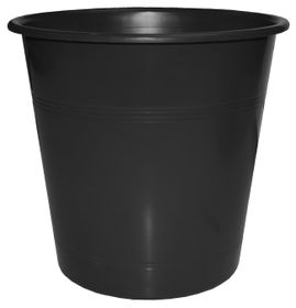 Bantex Waste Paper Bin 10 Litre Round - Black | Shop Today. Get it ...