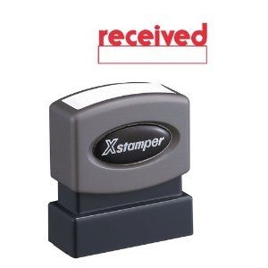 X Stamper Self Inking Red Stamp - Received | Shop Today. Get it ...