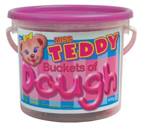 Miss Teddy Bucket of Dough - 500g Bucket | Shop Today. Get it Tomorrow ...