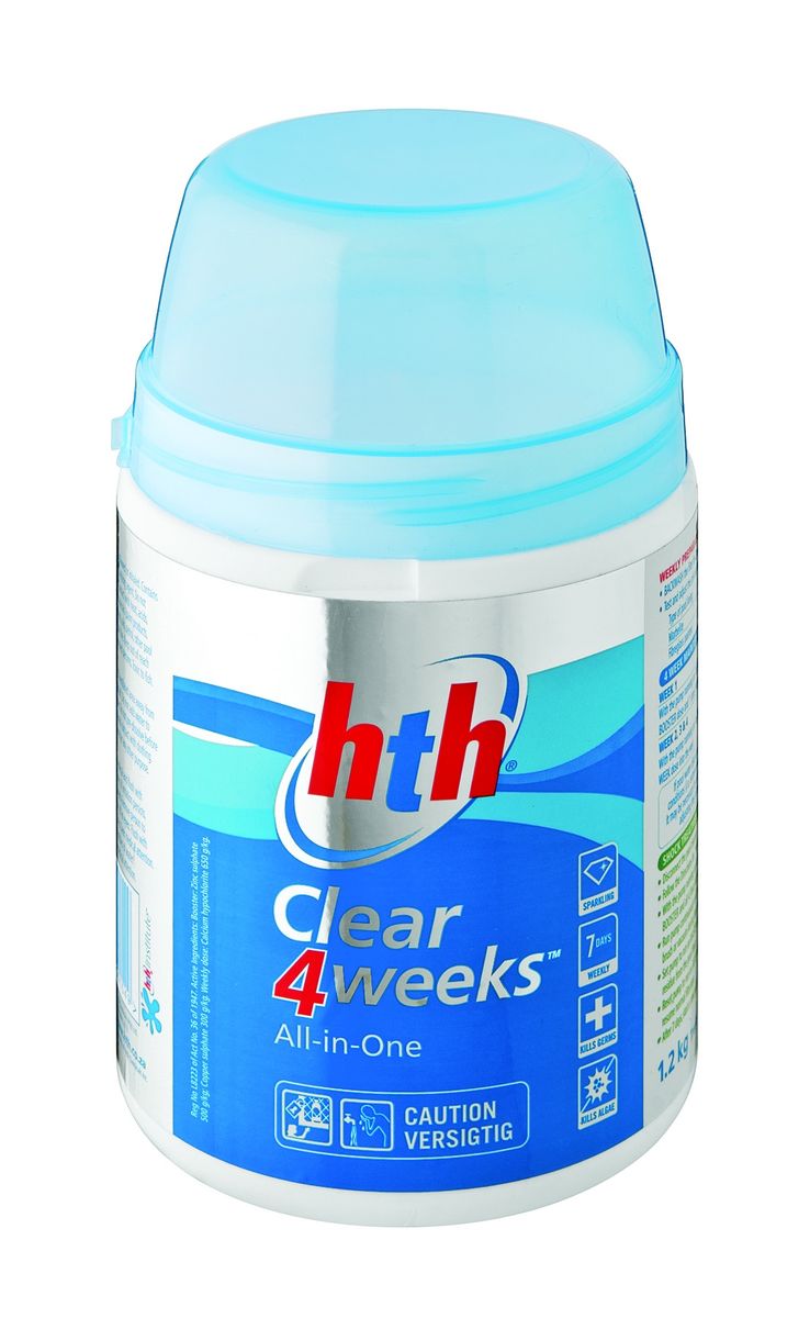 Hth - Clear 4 Weeks All-in-one Pool Care 1.2kg | Buy Online in South ...