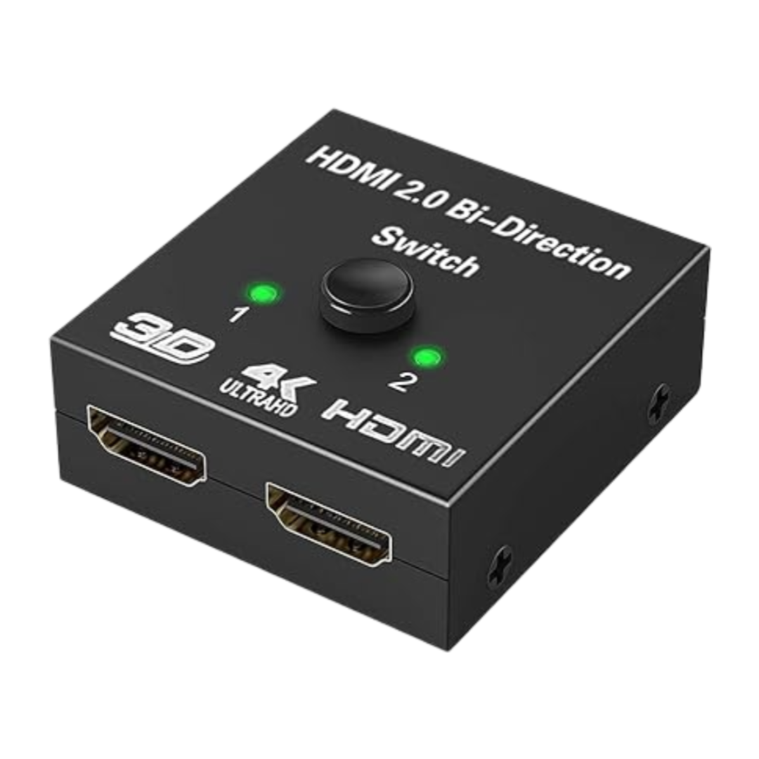 HDMI Bi-Direction Switch, 2-Ports, 4K Video, Fast Switching | Shop ...