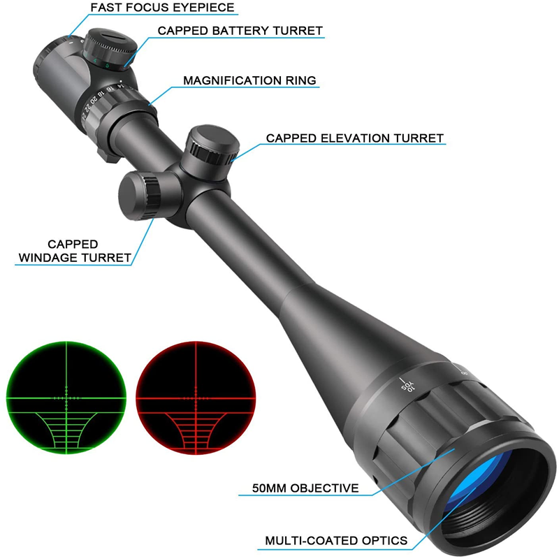 Other Hunting Accessories - 6-24X50mm Tactical Rifle Scope RN-72 was ...