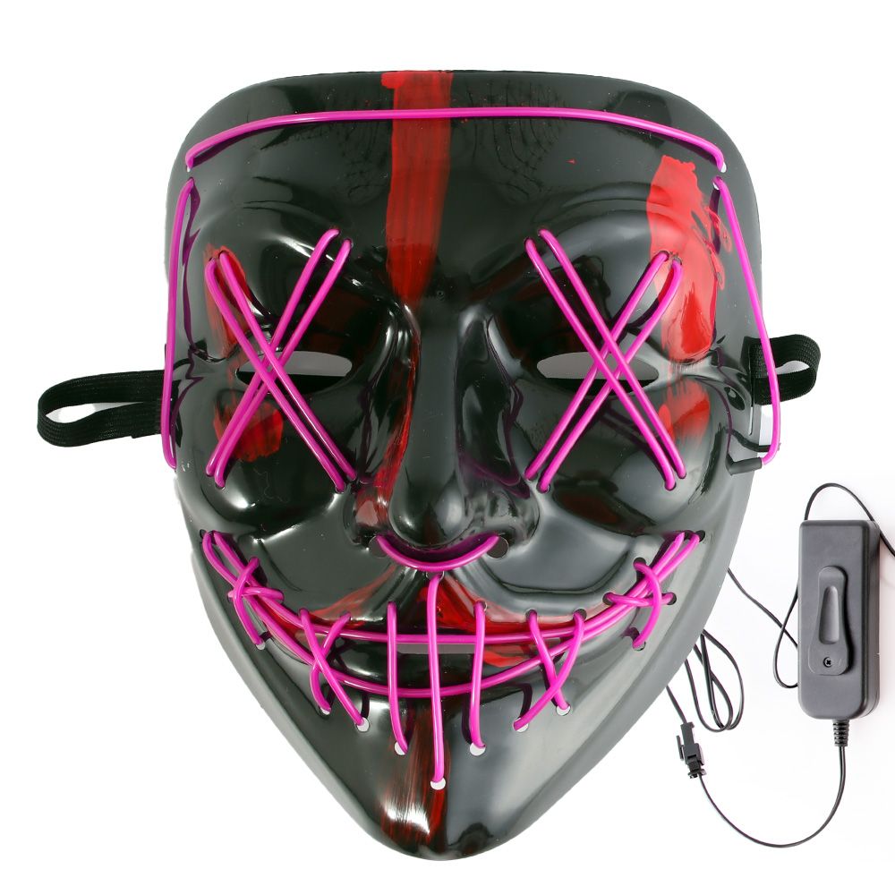 Purge Anarchy LED Light Up Cosplay Mask with Control Box | Shop Today ...