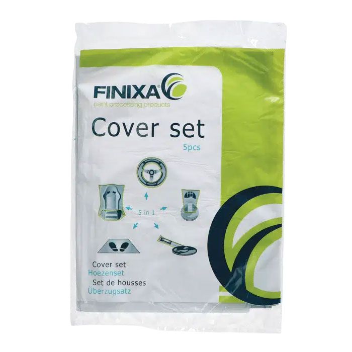 Finixa - Universal Disposable 5-in-1 Protective Car Interior Cover Kit ...
