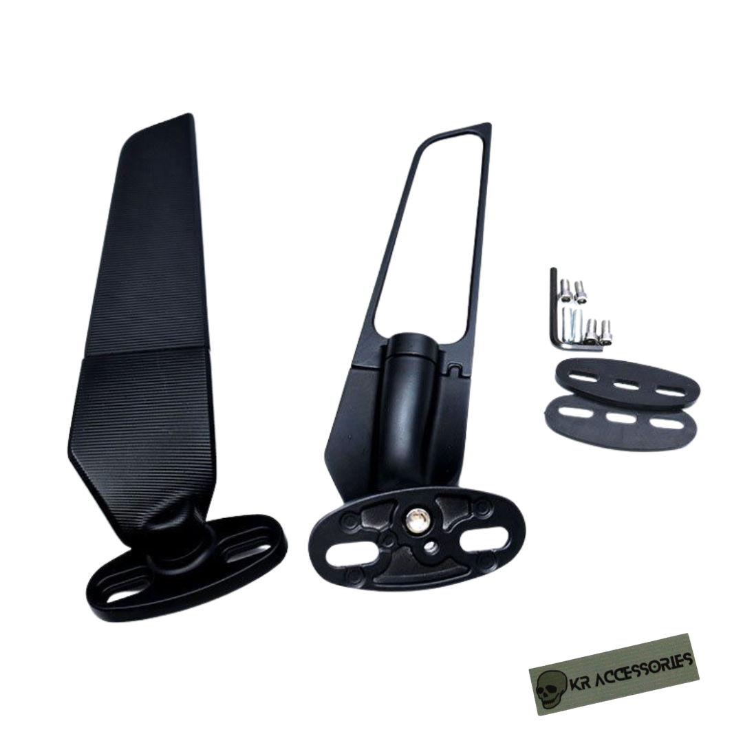 KR Motorcycle Wind Wing Mirror (Set) | Shop Today. Get it Tomorrow ...