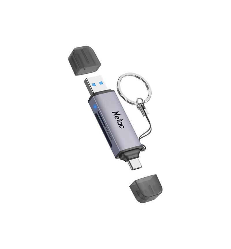 Netac WK13 USB 3.0 + Type-C Dual Interface Card Reader | Shop Today. Get it Tomorrow! | takealot.com