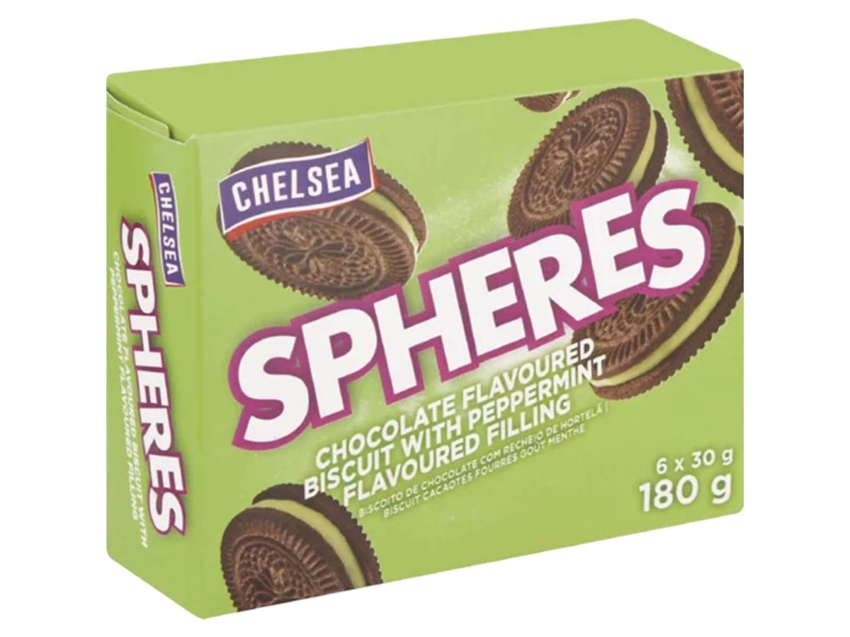 Chelsea chocolate biscuits with a peppermint filling 180g | Shop Today ...
