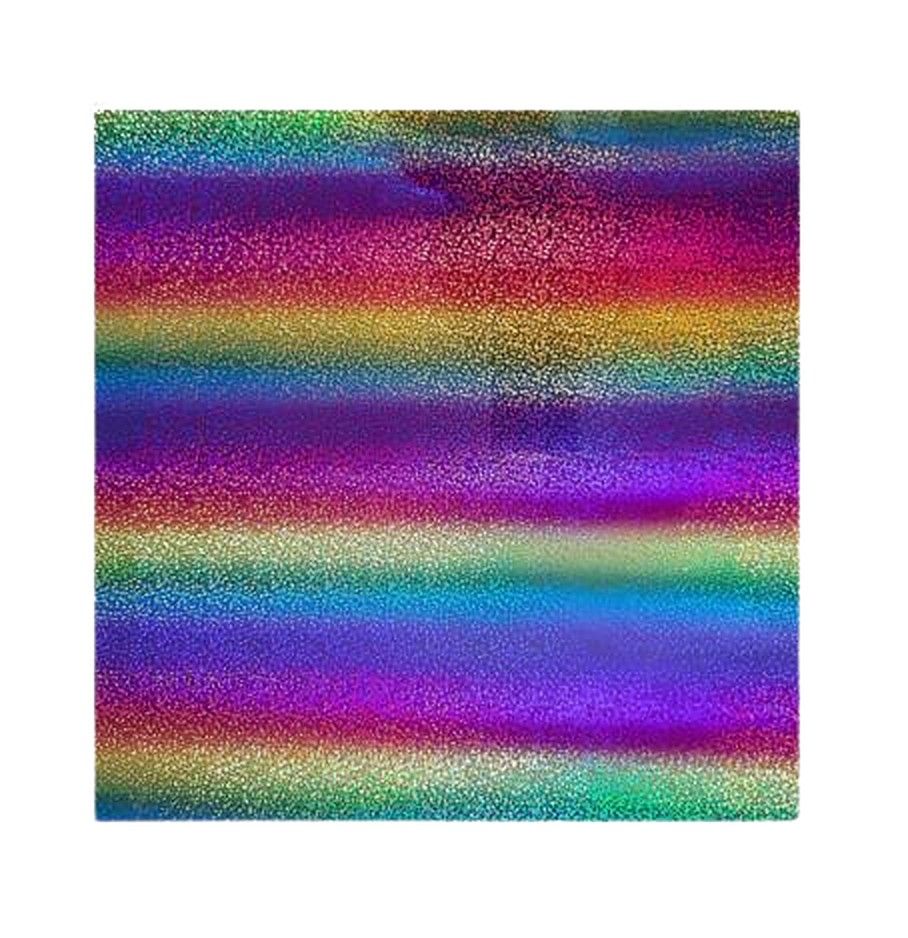 VIVID COLOURS Rainbow Sticker Vinyl Sparkle Dot Pattern +1 Transfer ...