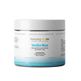 Vanilla Blue Brightening Body Scrub, Ingrown Hair, Dark Inner Thighs ...