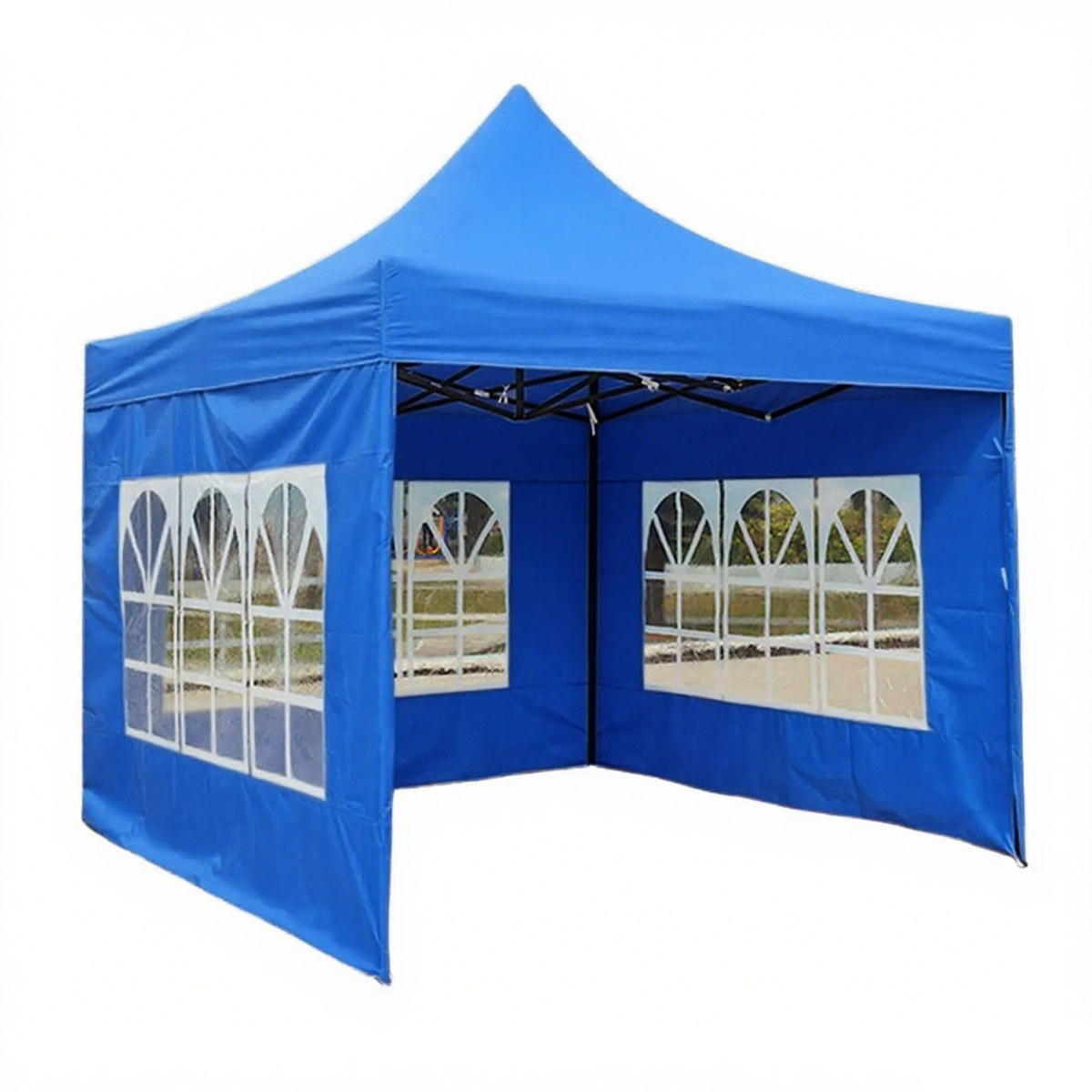 3x3m Gazebo Tent Waterproof with Removable Sidewalls UV Protection Tent ...