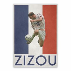 Zizou French Flag Poster - A1 | Shop Today. Get it Tomorrow! | takealot.com