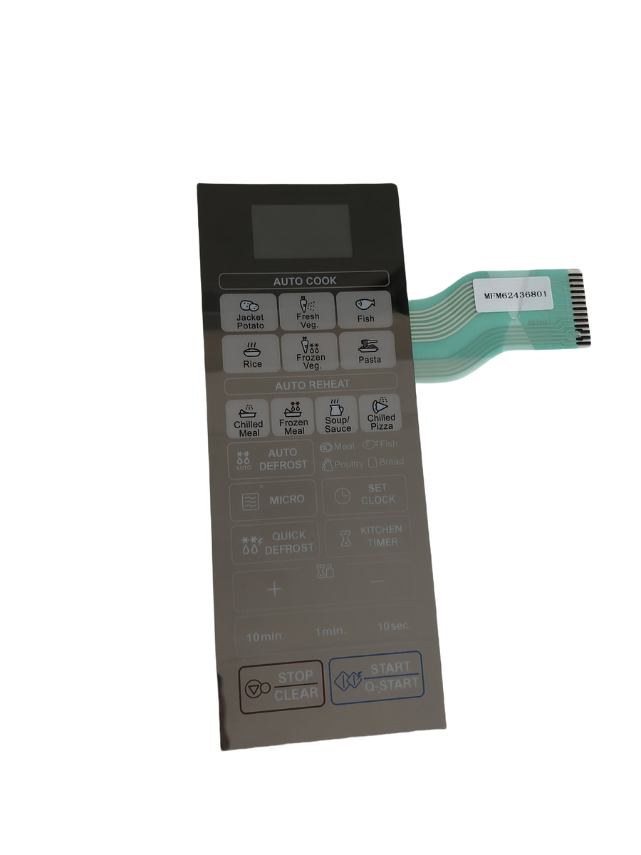 Microwave Touchpad Compatible with LG MS3840 | Shop Today. Get it ...