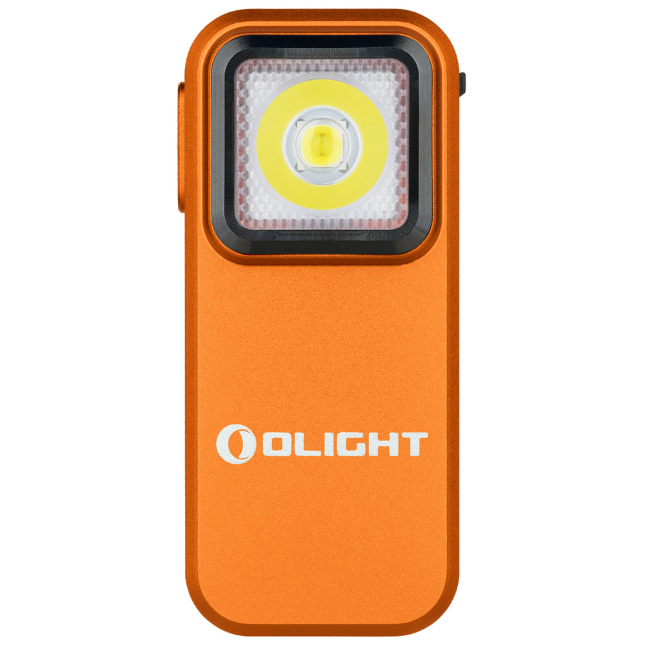 Olight Oclip, 300 Lumen, rechargeable flashlight - Orange | Shop Today ...