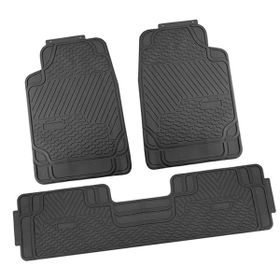 Elite Guard Black 3-Piece PVC Car Mat Set | Shop Today. Get it Tomorrow ...