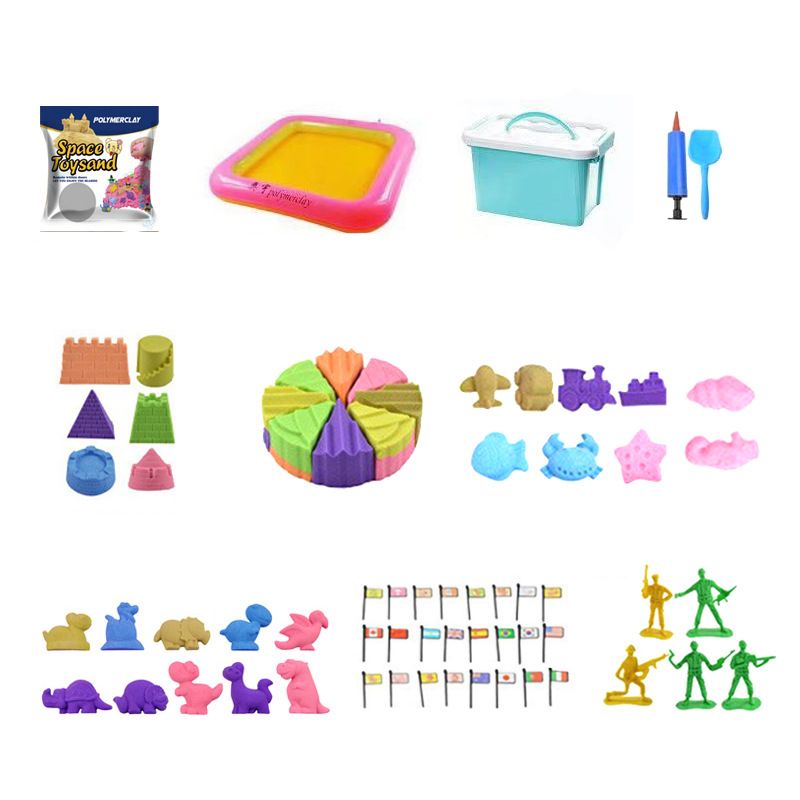 Space Toy Sand Kinetic Sand Moldable Sensory Toys for Kids for Ages 3 ...