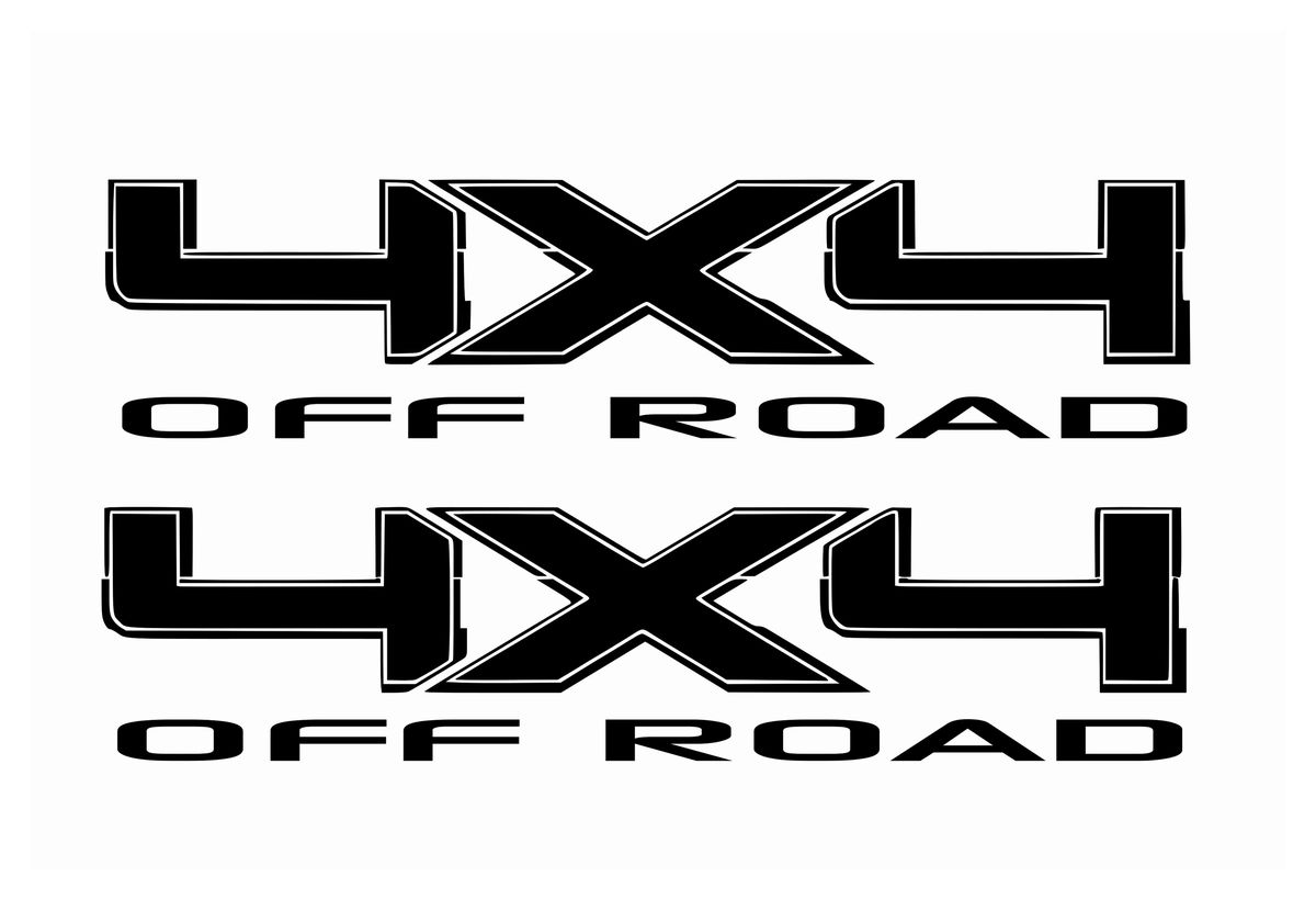 Decorative 4x4 Sticker: Off Road Wide | Shop Today. Get it Tomorrow ...