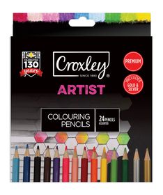 Croxley Artist Colouring Pencils 24pk | Shop Today. Get it Tomorrow ...