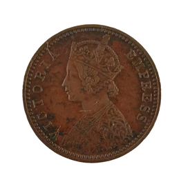 British India Half Anna Coin Queen Victoria | Shop Today. Get it ...
