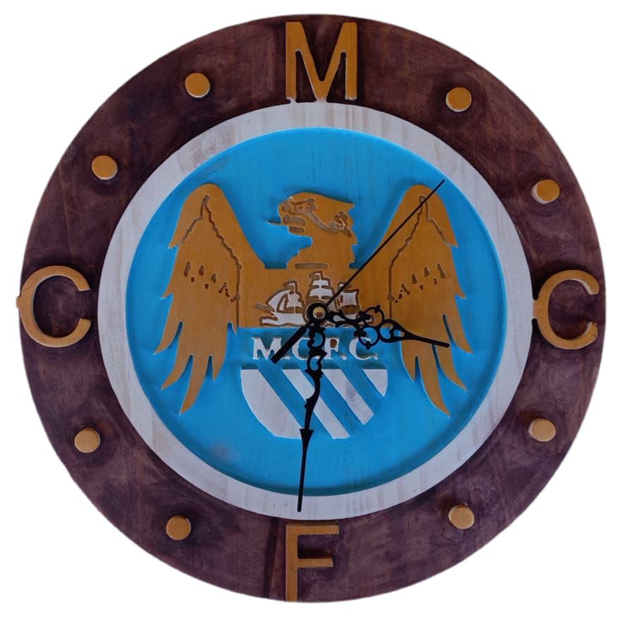 Manchester City Wall Clock | Shop Today. Get it Tomorrow! | takealot.com