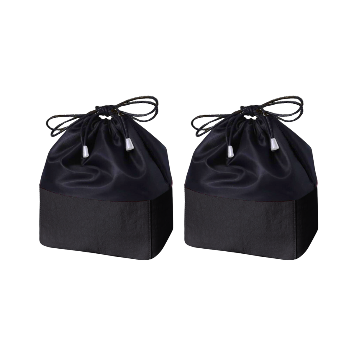Fold-Over Drawstring Cosmetic Bag with Pockets - 2 Pack | Shop Today ...