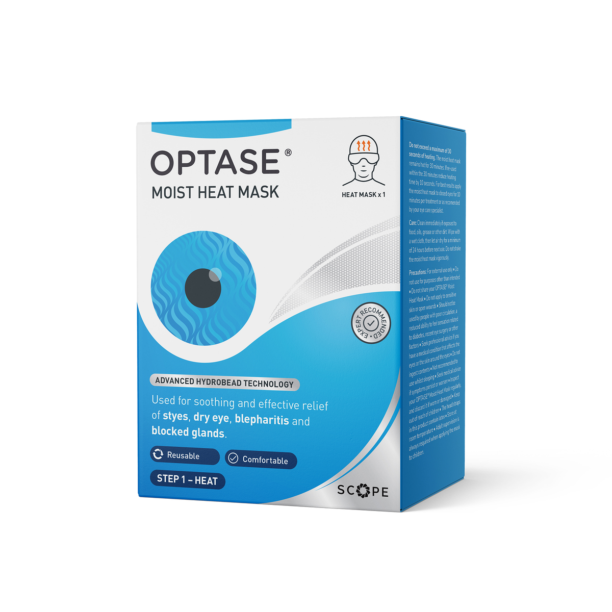 Optase Moist Heat Eye Mask for Dry Eyes | Shop Today. Get it Tomorrow ...