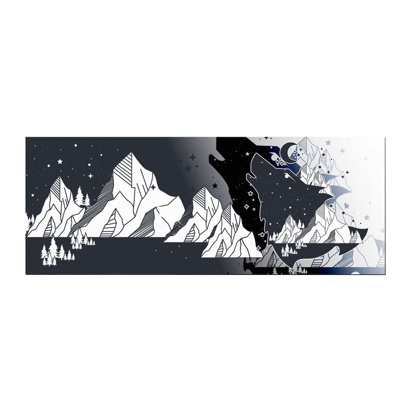 Wolf In The Night Sky Desk Pad | Shop Today. Get it Tomorrow ...