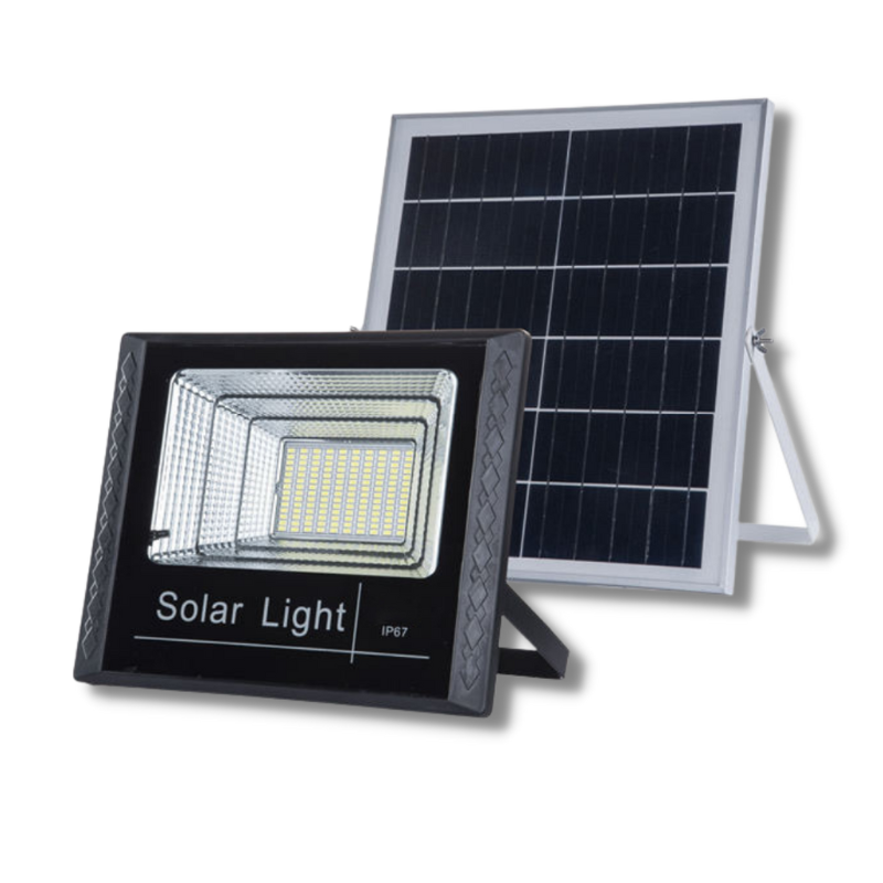 100W IP67 LED Outdoor Solar Flood Light with Remote TS-135 | Shop Today ...