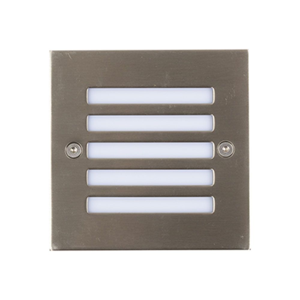 Foot Light Outdoor Recess Grid Stainless Steel LED 2.85W | Shop Today ...