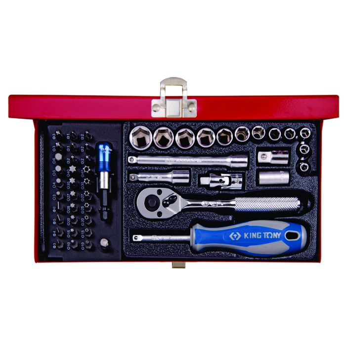 King Tony 1/4" Dr Combination Socket & Bit Set | Shop Today. Get it ...