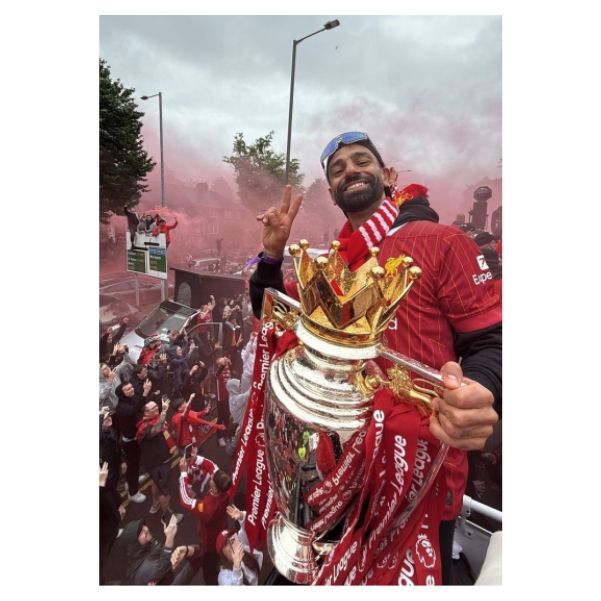 Salah Trophy Parade Poster - A1 | Shop Today. Get it Tomorrow ...