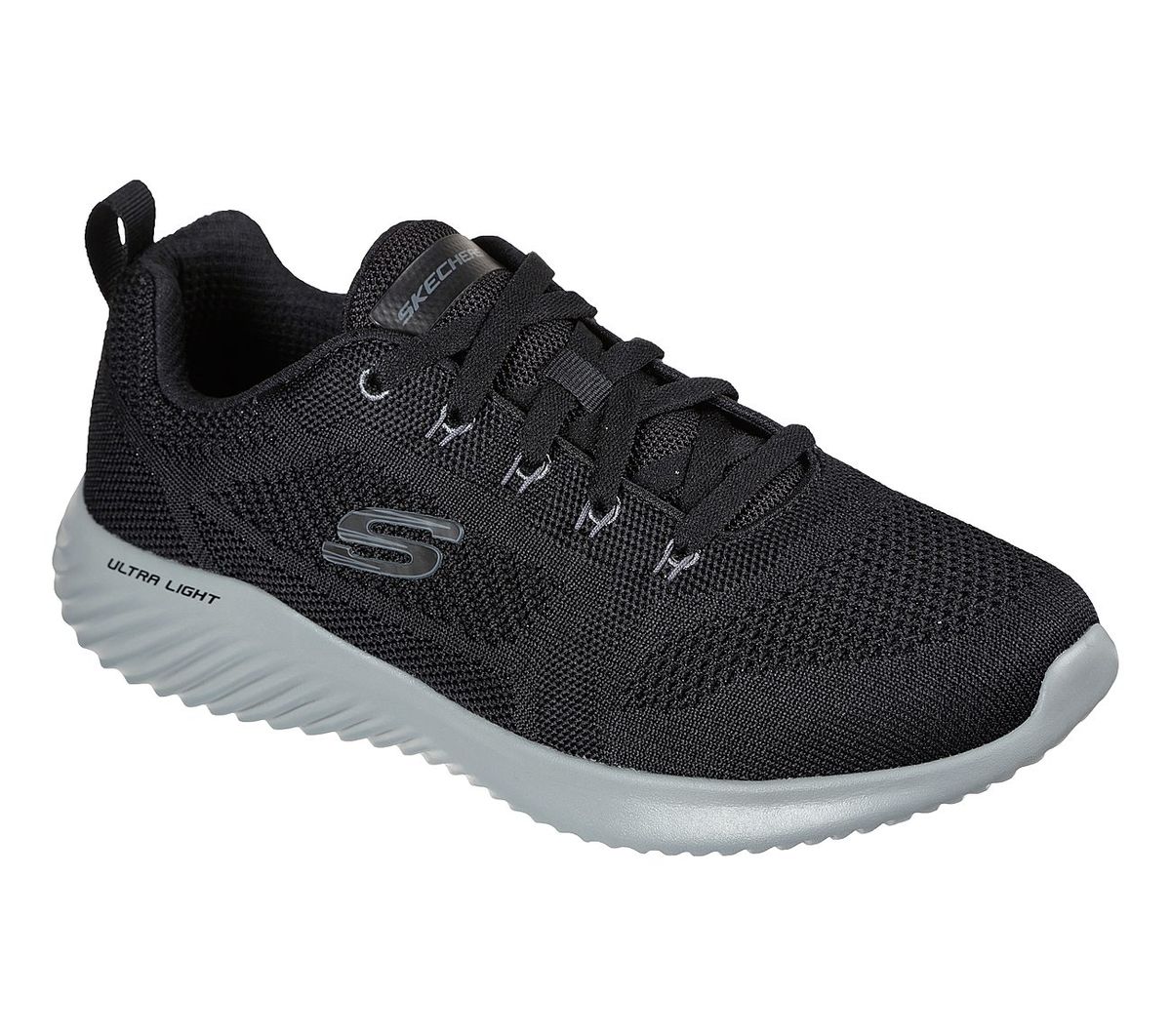 Skechers Bounder Rinstet Black/Gray (232068) | Shop Today. Get it ...