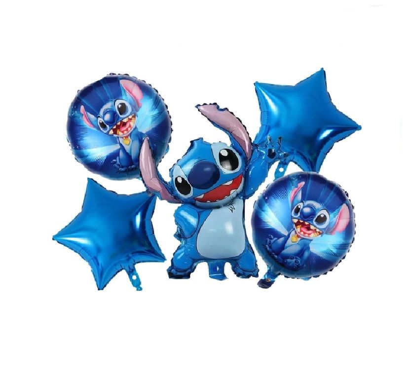 Stitch Foil Balloons Party Decoration - 5 Piece | Shop Today. Get it ...
