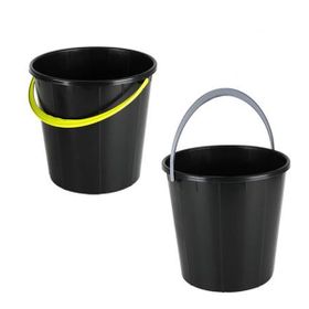 Plastic Open Circular Bucket With A Handle - 9L ( 2 Pack ) | Shop Today ...