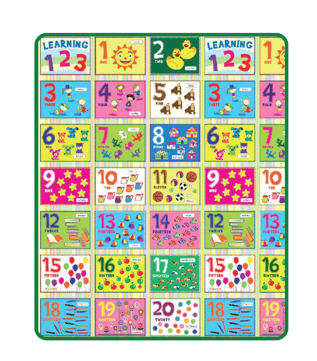 SUNTA Numbers Playmat - 1000 x 1200 x 3mm | Shop Today. Get it Tomorrow ...