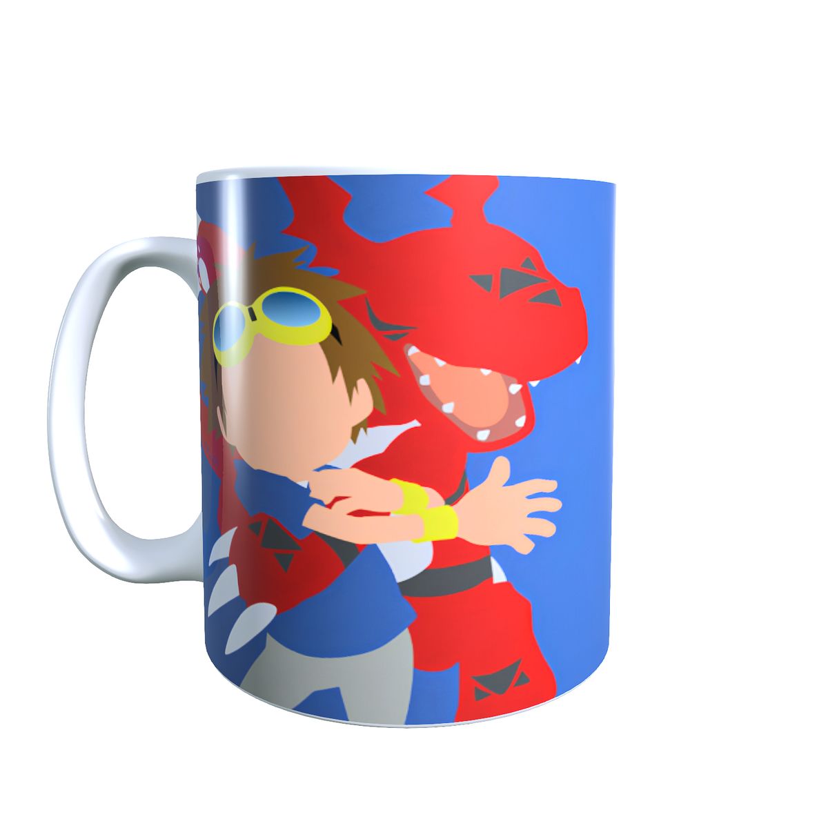 Takato & Guilmon Minimal - Digimon Themed Coffee Mug | Shop Today. Get ...