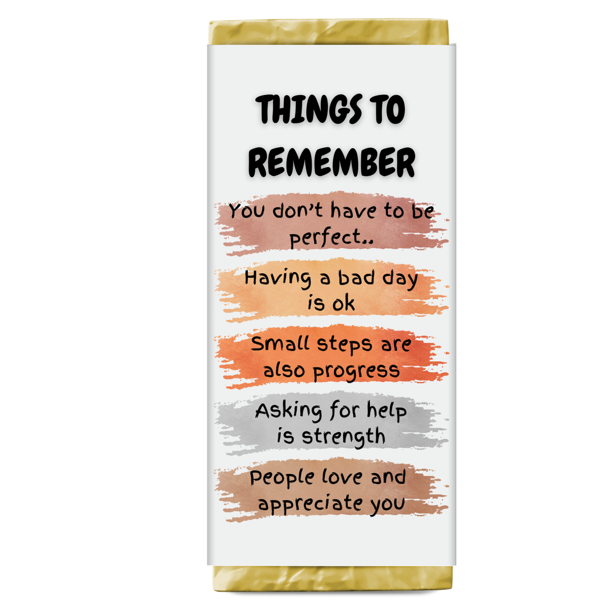 Chocolate Gift Idea, Encouragement Custom Thank-You Appreciation ...