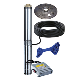 John Tech 0.55kW 60m Borehole Pump Kit - 230V | Shop Today. Get it ...