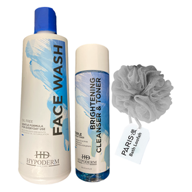 Hypoderm Brightening Cleanser Toner 125ml with Face Wash & Parisetc ...