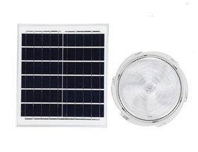 120W LED Solar Ceiling Light With Solar | Shop Today. Get it Tomorrow ...