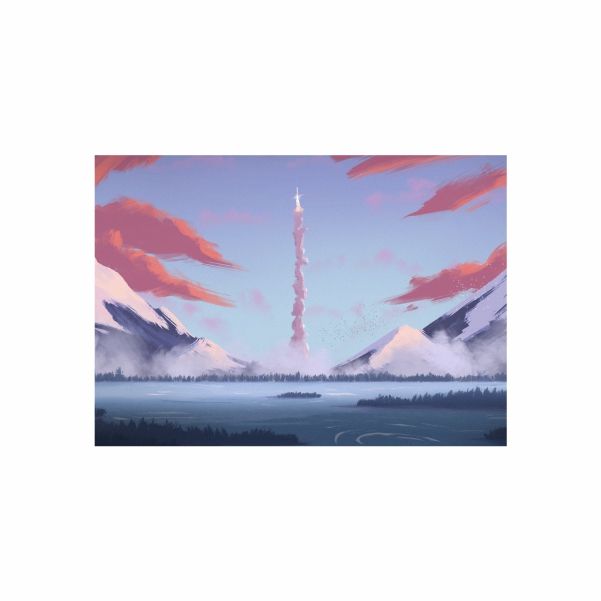 Blast Off Rocket - A1 Poster | Shop Today. Get it Tomorrow! | takealot.com