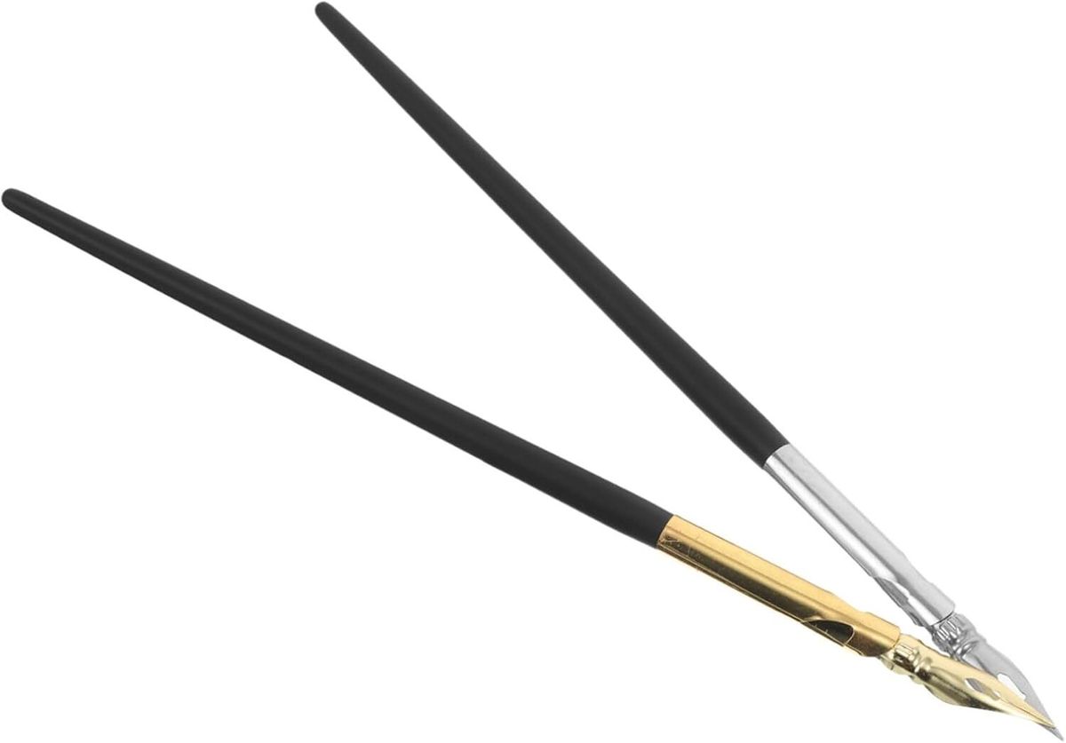 2pcs Calligraphy Dip Pen Set Fine Tip Ink Pens for Brush Lettering ...