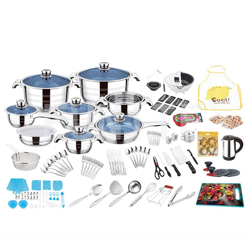 Touching Moment Cute 120 Piece Cookware Pots Sets | Shop Today. Get it ...