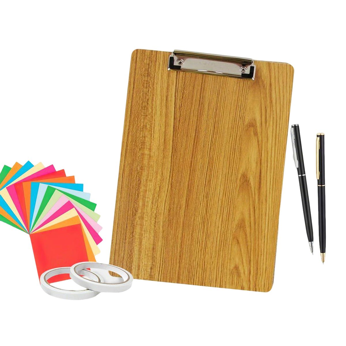 A4 File Writing Pad Notepad Holder With Origami Paper 200 Sheets & 2 ...
