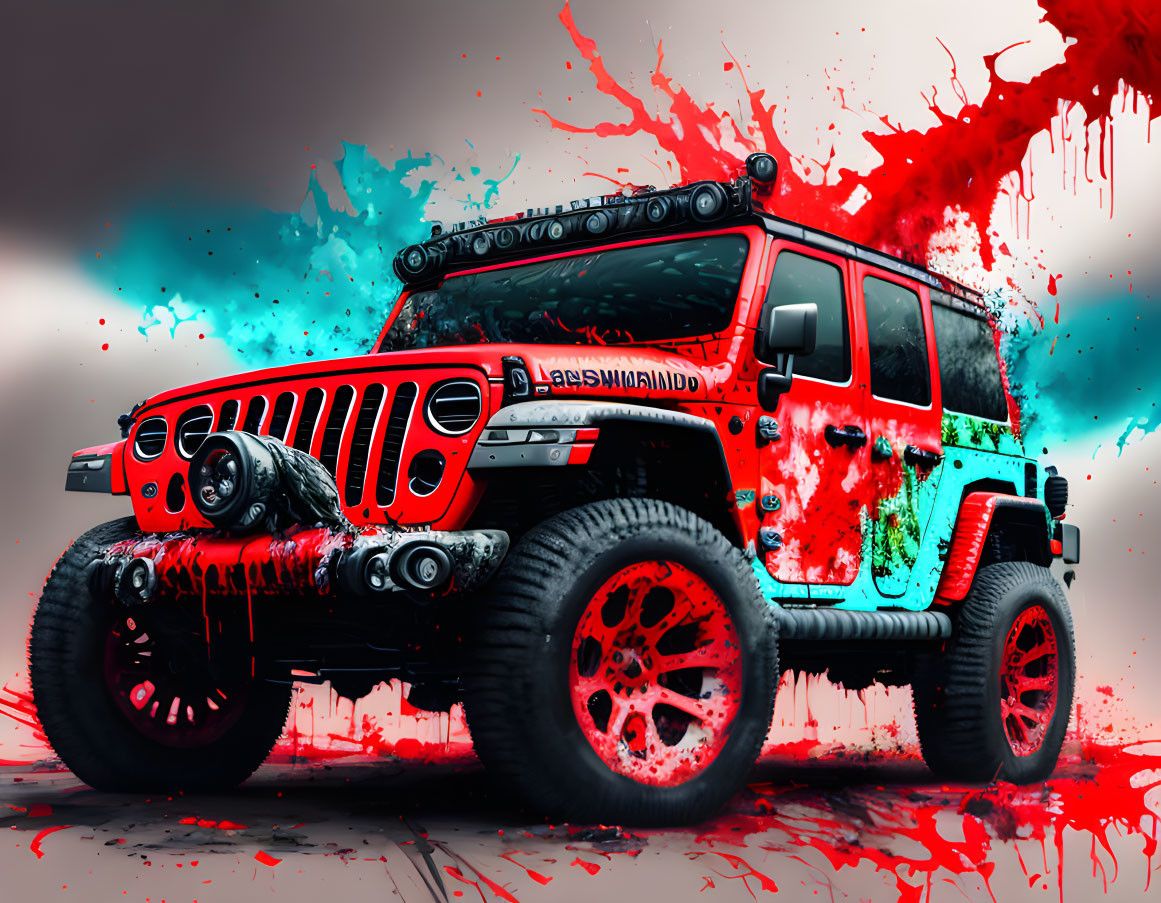 Canvas Wall Art - Red Whip Artwork | Shop Today. Get it Tomorrow ...