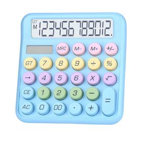 Desktop Calculators, Blue Mechanical Calculator Cute 12 Digit | Shop ...