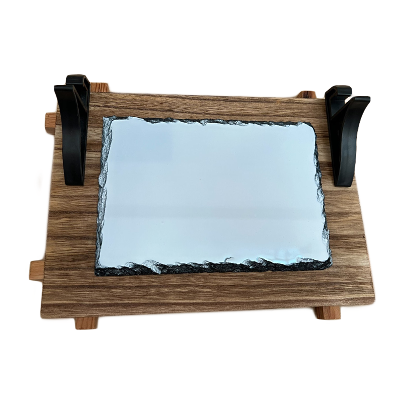 Sublimation Rock Slate with Wooden Frame | Shop Today. Get it Tomorrow ...
