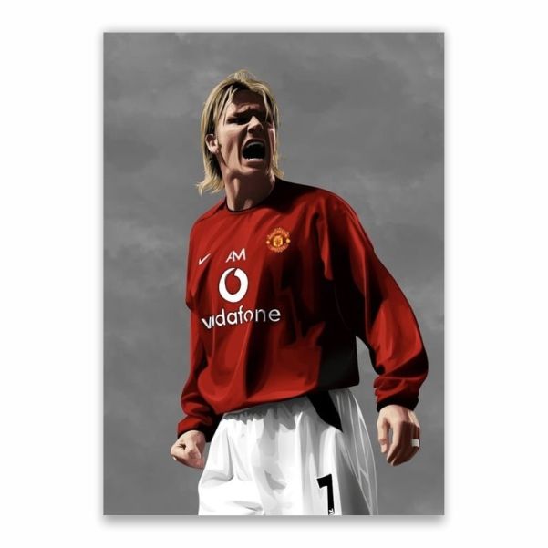 David Beckham Cartoon - A1 Poster | Shop Today. Get it Tomorrow ...