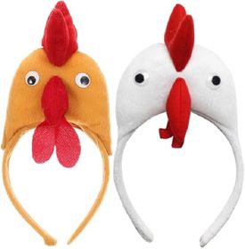 2 piece Rooster Headband for Cosplay Adorable Design Unique Headbands ...